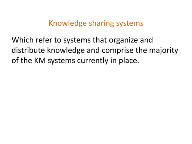 Knowlege Management introduction Chapter 1 | PPTX | Business Administration | Business