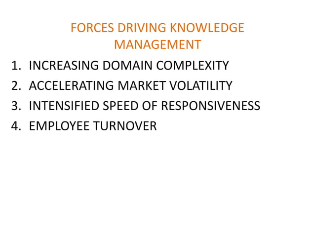 Knowlege Management introduction Chapter 1 | PPTX | Business Administration | Business