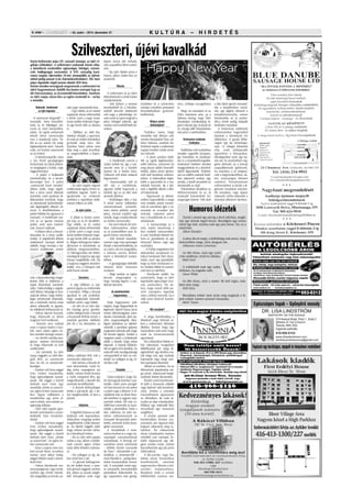 Szilveszteri, újévi kavalkád | PDF