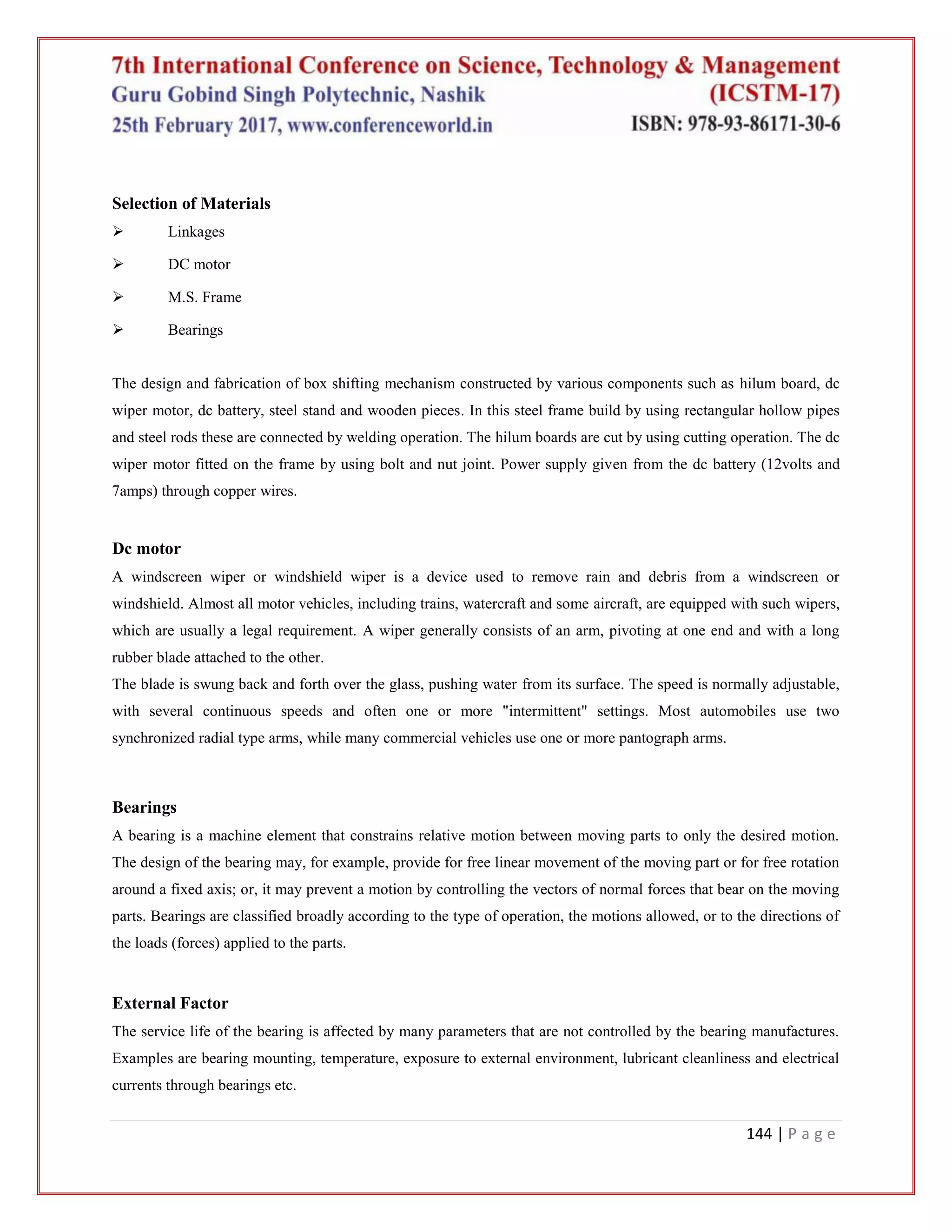 Km151 box moving transporting using four bar link mechanism (wecompress) | PDF