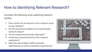 Chapter Three - Evidence-Based Practice | PPTX | Education
