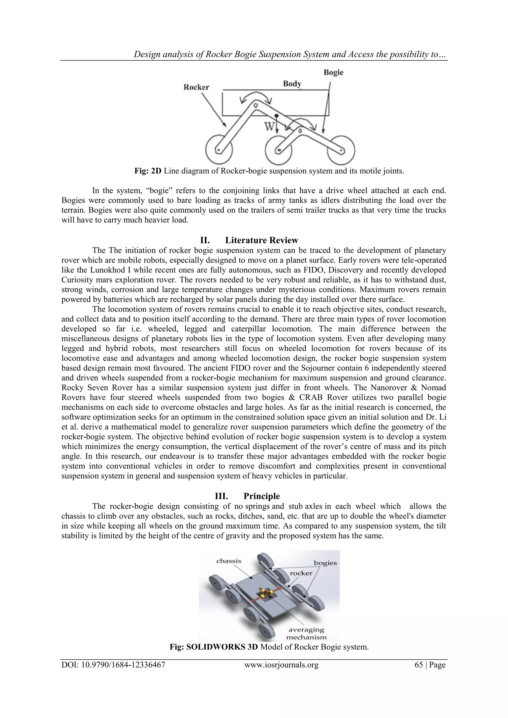 Km223 rocker bogie mechanism machine | PDF