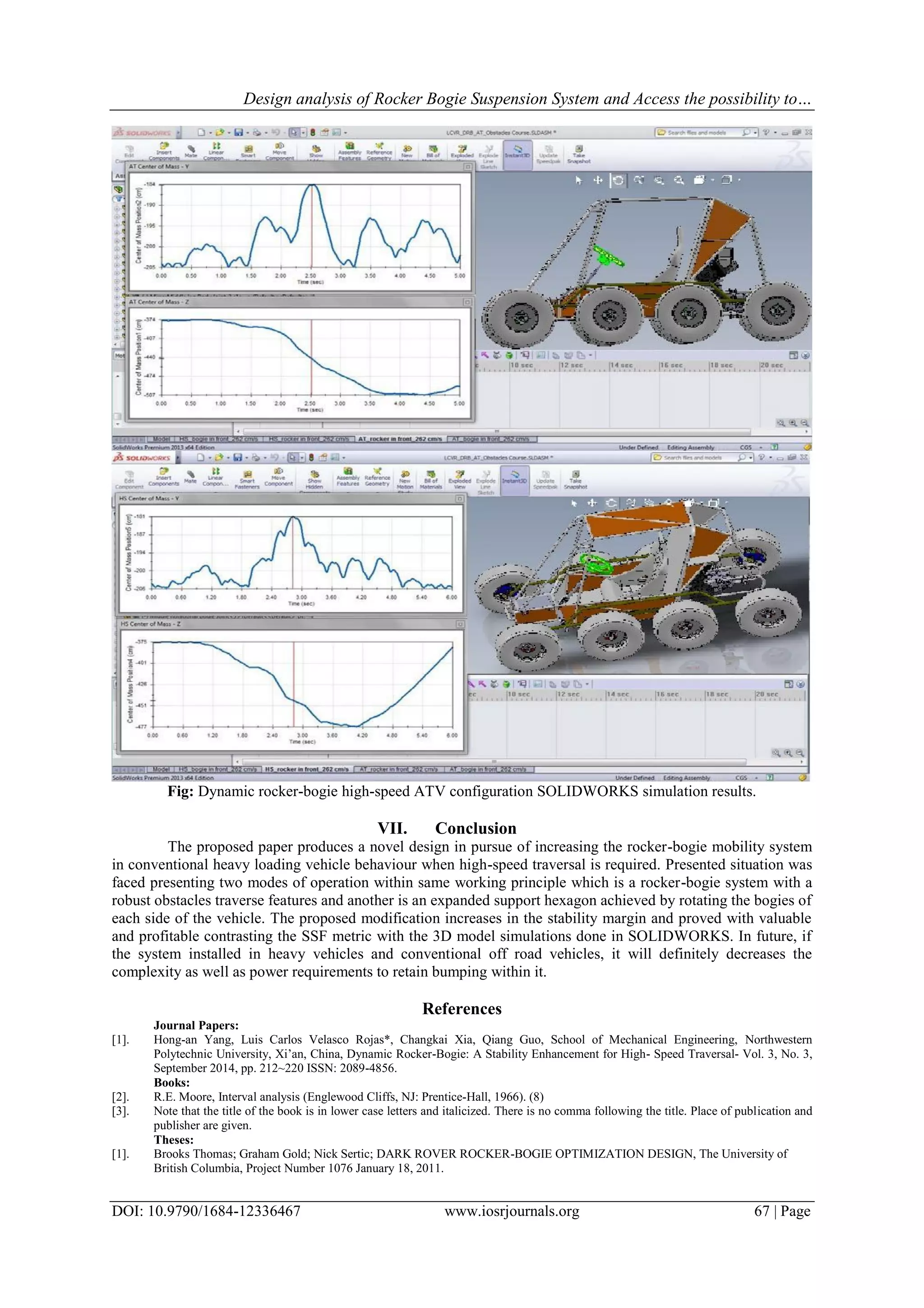 Km223 rocker bogie mechanism machine | PDF
