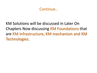 Knowledge Management Chapter 3 | PPTX
