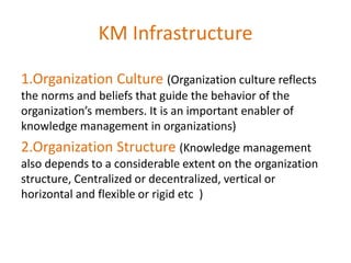 Knowledge Management Chapter 3 | PPTX