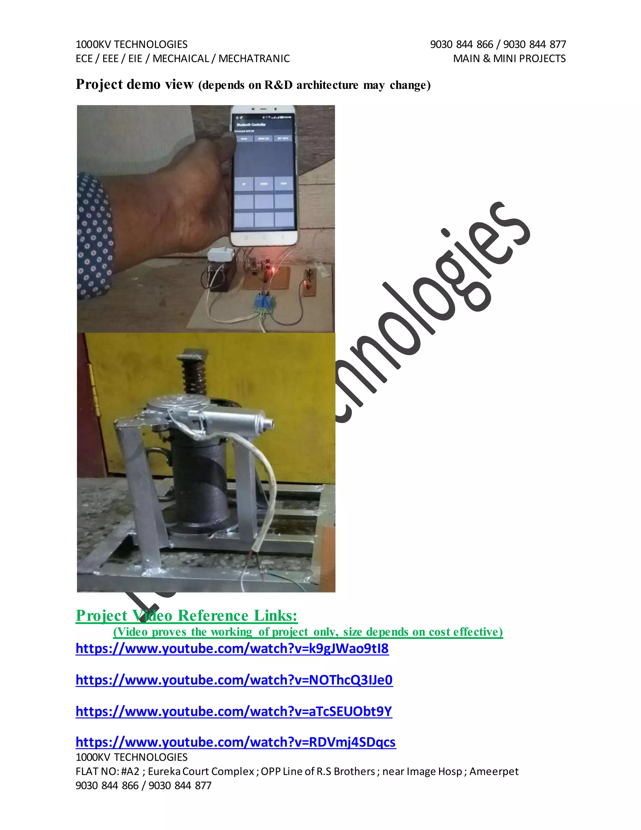 Km55 car screw jack using internal car battery (button operated android operated ) (wecompress ...