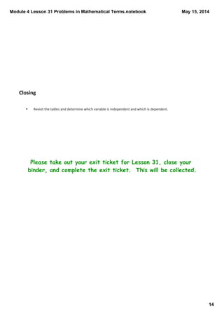 Module 4 Lesson 31 Pdf