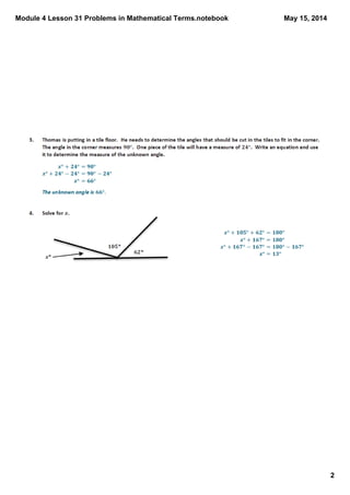 Module 4 lesson 31 | PDF | Education