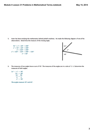 Module 4 lesson 31 | PDF | Education