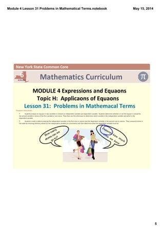 Module 4 lesson 31 | PDF | Education