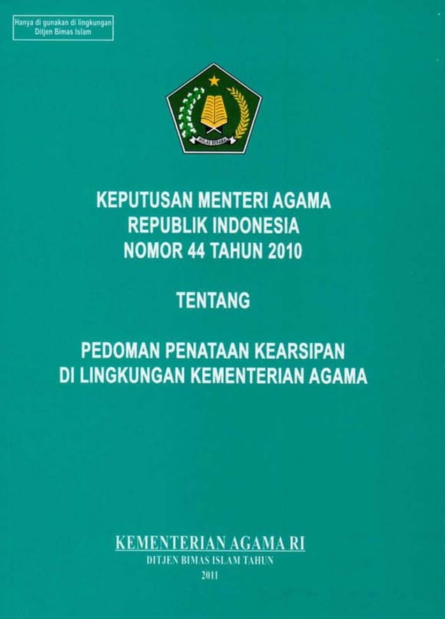 KMA 44 Tahun 2010 tetang Pedoman Kearsipan.pdf