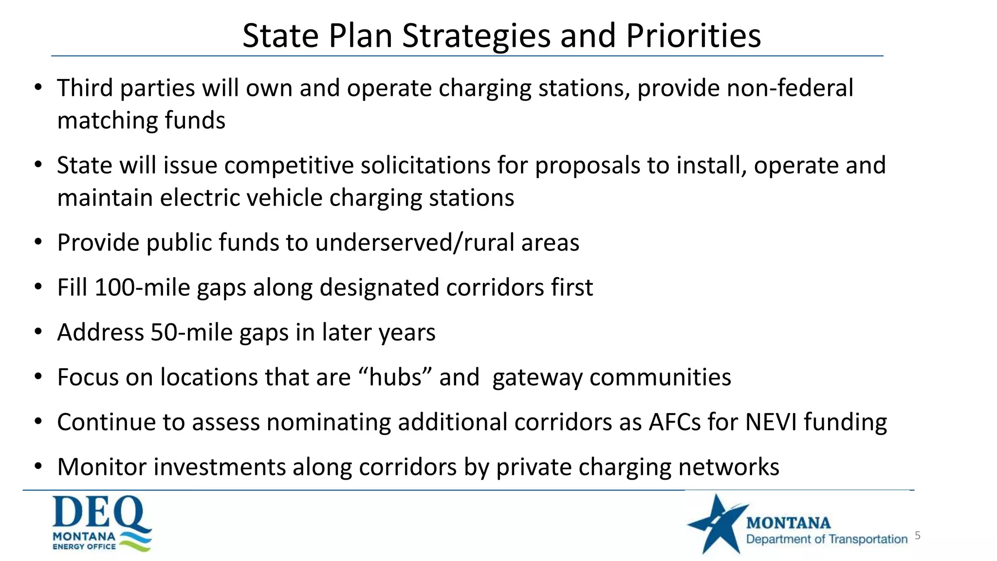 Montana Electric Vehicle Infrastructure Development Plan by Kyla Maki | PPT
