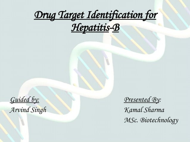 Drug Target Identification | PPT | Infectious Diseases | Diseases and ...
