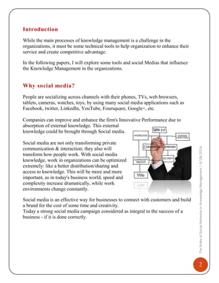 The Roles of Social Networks In Knowledge Management | PDF