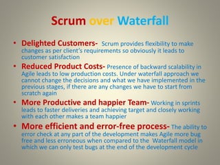 Waterfall VS Scrum – CSC INDIA | PPT