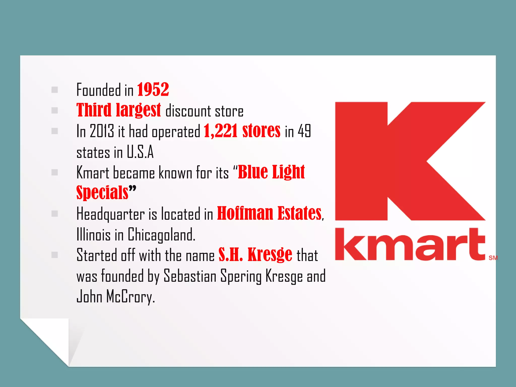 Kmart | PPTX