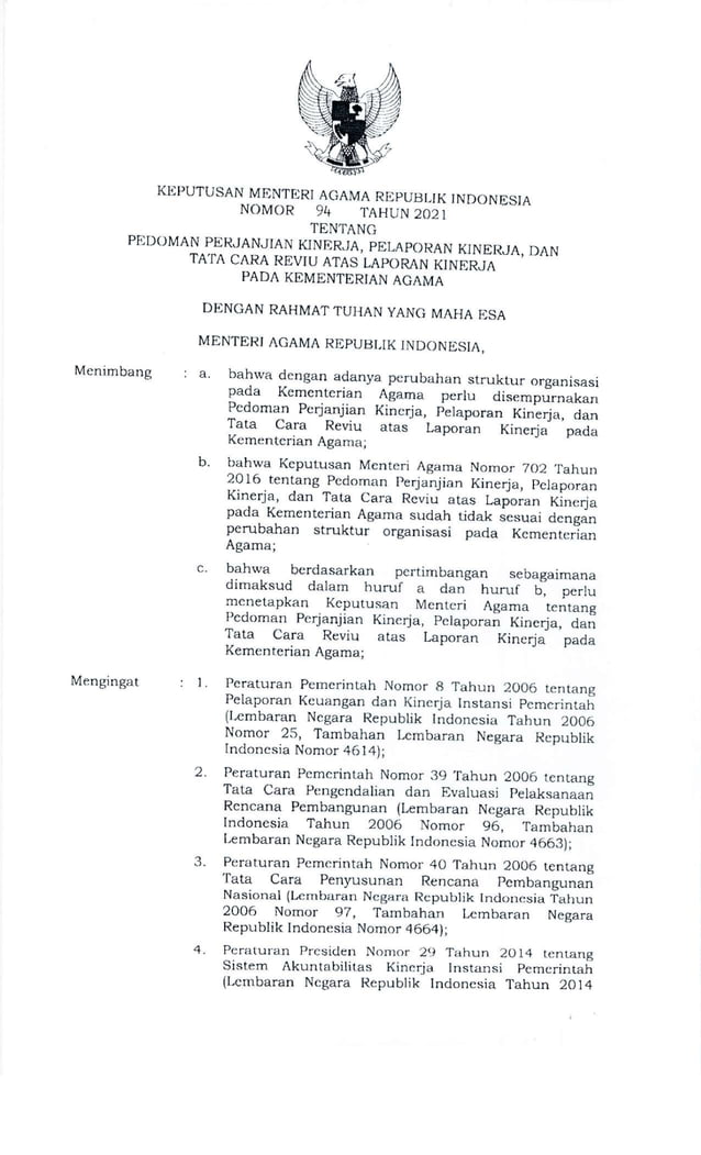 Kma tentang kinerja | PDF