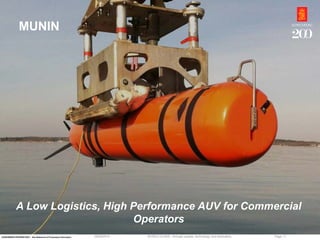 Kongsberg Maritime AUVs | PDF