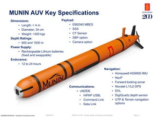 Kongsberg Maritime AUVs | PDF