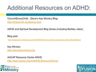 Helping kids with ADHD to grow spiritually | PPT
