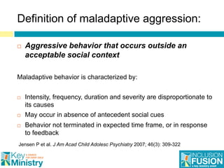 When kids become aggressive at church | PPT