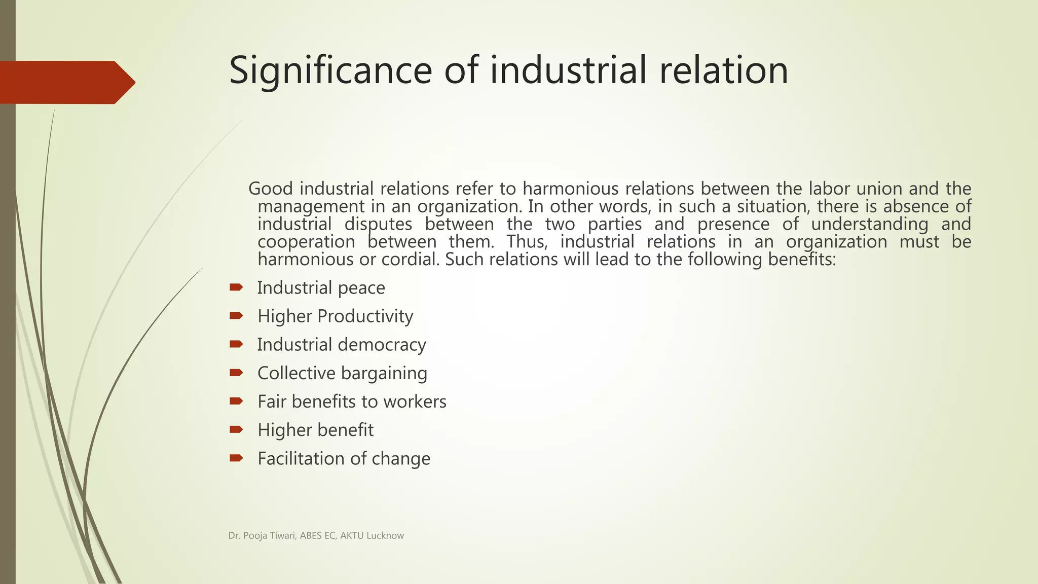 KMB202 (HRM) unit 4 industrial relation | PPT