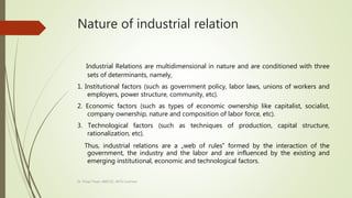 KMB202 (HRM) unit 4 industrial relation | PPT