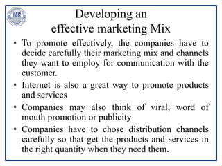 Introduction and Development of Marketing Mix | PPT
