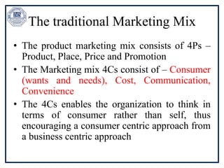 Introduction and Development of Marketing Mix | PPTX