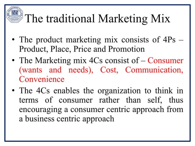 Introduction and Development of Marketing Mix | PPT