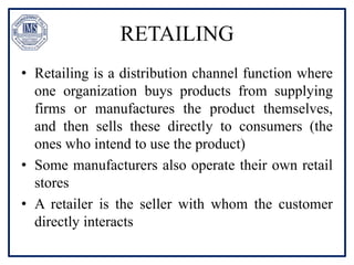Distribution Management | PPTX