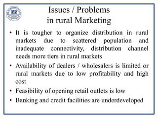 Rural Marketing in India | PPTX