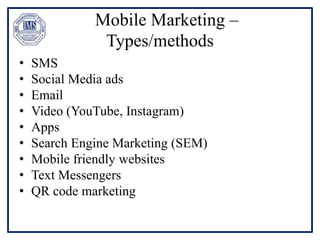 Introduction to Digital and Mobile Marketing | PPTX