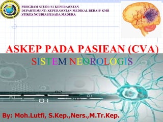 KMB CVA (ASKEP) LUTFI, dalam materi ini menjelasakan tentang askep stroke | PPT