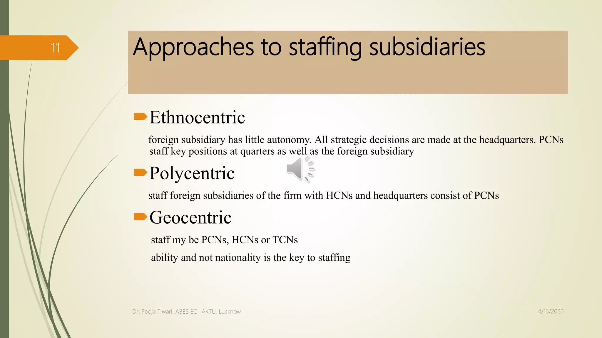 KMBHR05 (IHRM) International Staffing practices | PPTX