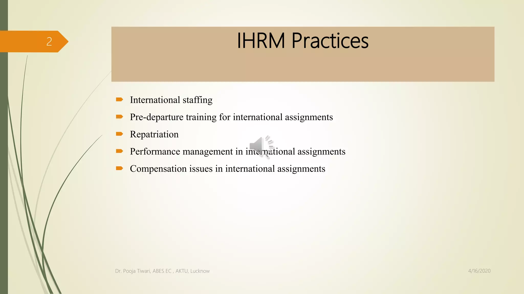 KMBHR05 (IHRM) International Staffing practices | PPTX