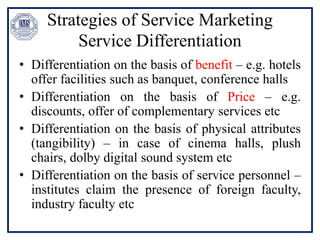 Introduction to Service Marketing | PPTX