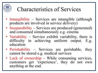 Introduction to Service Marketing | PPTX