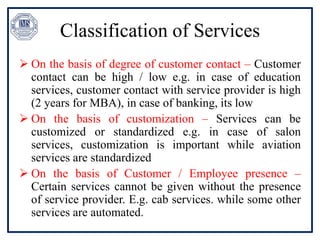 Introduction to Service Marketing | PPTX