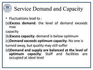 Service Marketing: Service expectations, evaluation, Design and ...