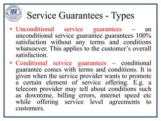 Service Quality and Service Performance evaluation | PPTX