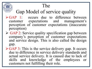 Service Quality and Service Performance evaluation | PPTX