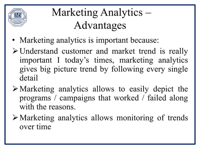 Introduction to Marketing Analytics | PPTX
