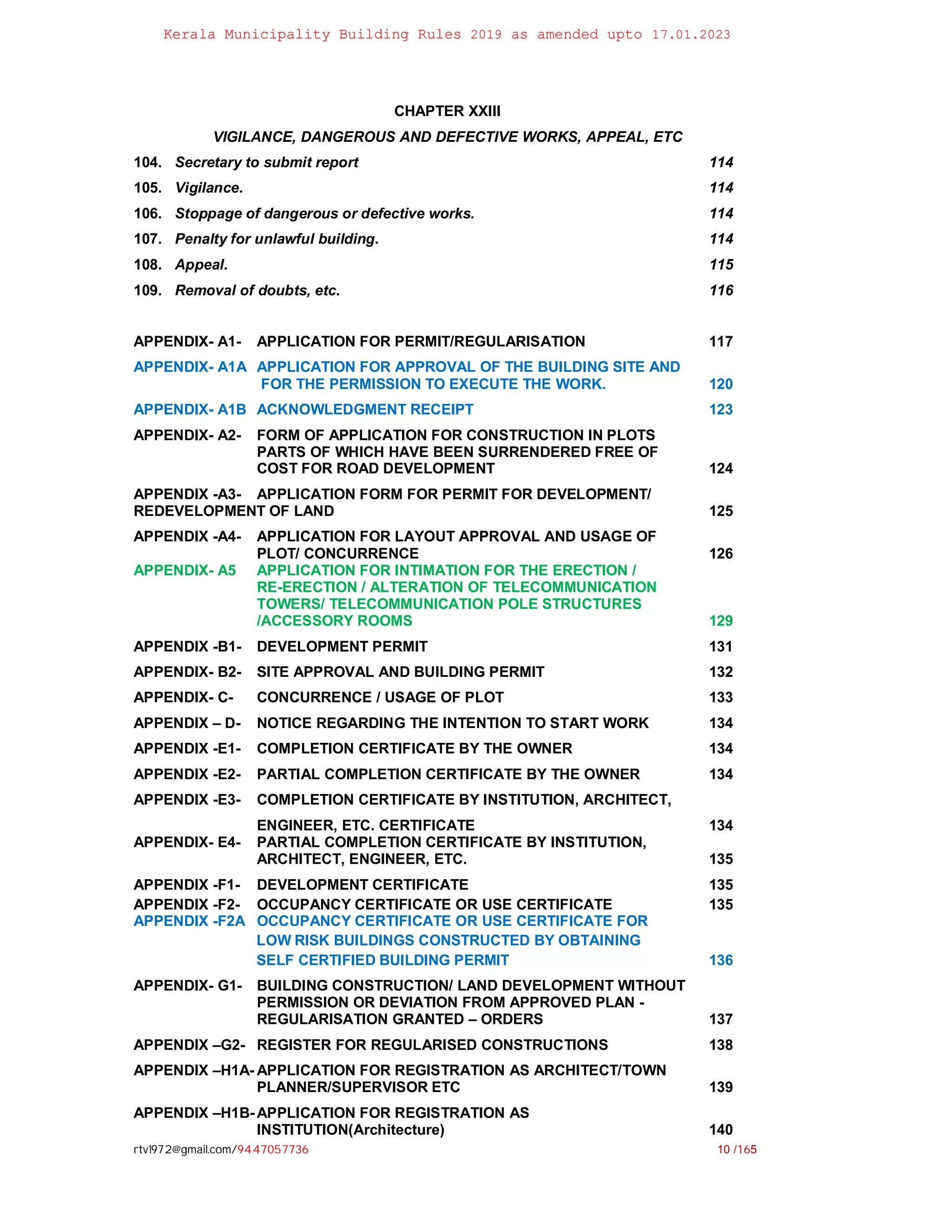 KMBR 2019 amended upto 17.01.23.pdf- Kerala municipal building rules ...