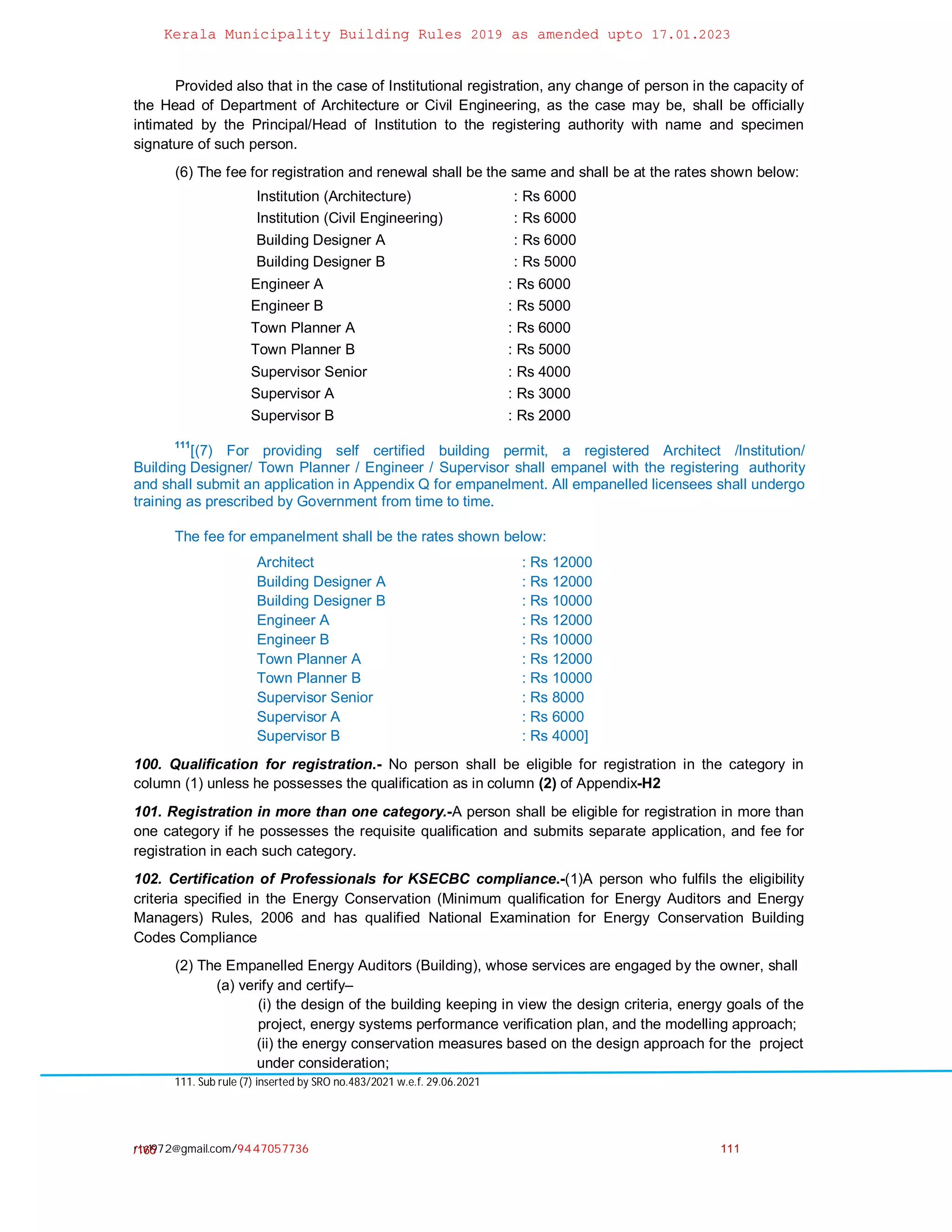 KMBR 2019 amended upto 17.01.23.pdf- Kerala municipal building rules ...