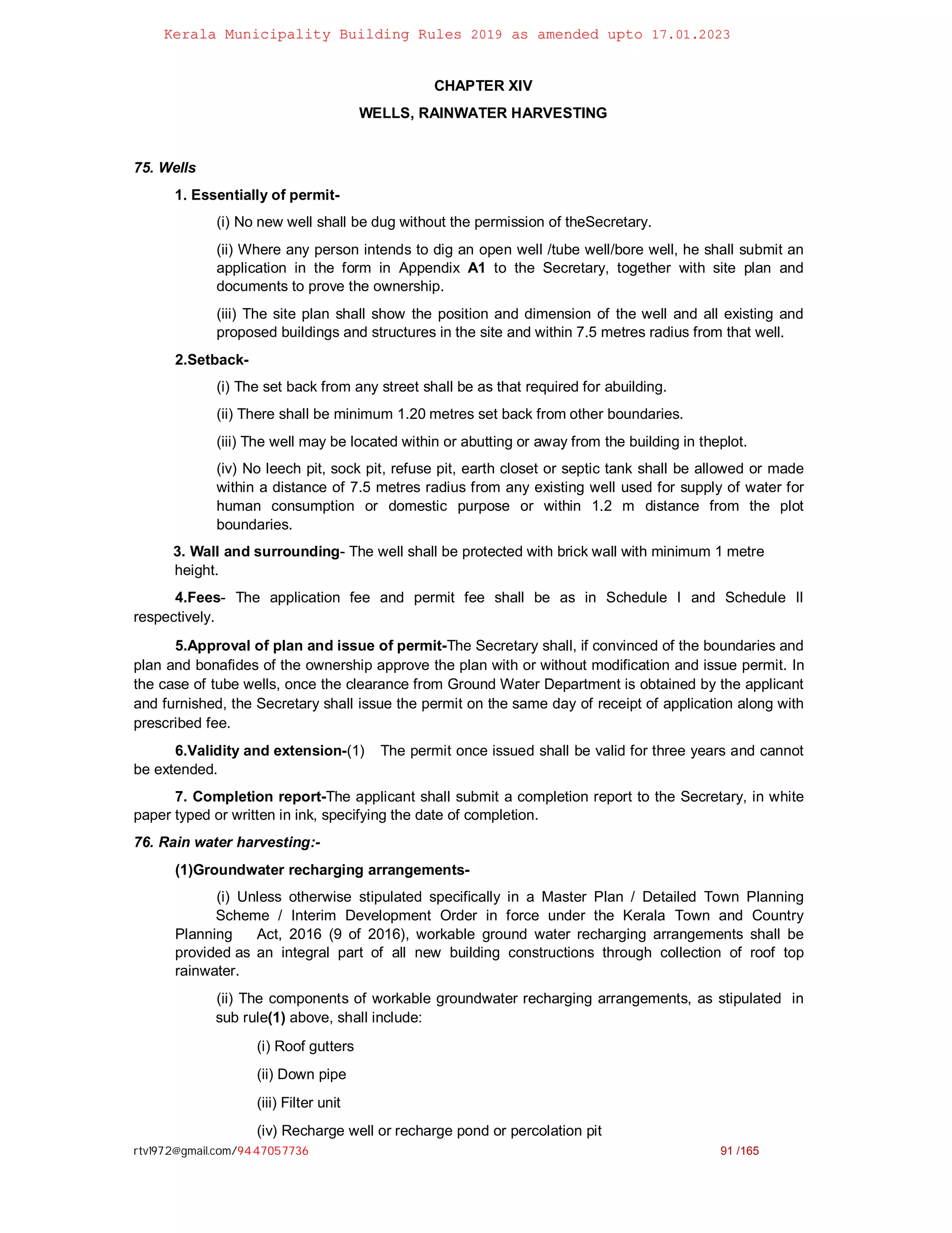 KMBR 2019 amended upto 17.01.23.pdf- Kerala municipal building rules ...