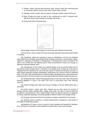 KMBR 2019 amended upto 17.01.23.pdf- Kerala municipal building rules ...