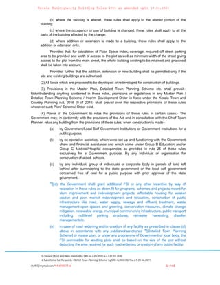 KMBR 2019 amended upto 17.01.23.pdf- Kerala municipal building rules ...