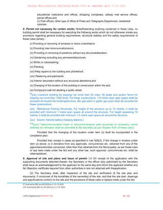 KMBR 2019 amended upto 17.01.23.pdf- Kerala municipal building rules ...