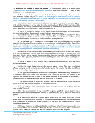 KMBR 2019 amended upto 17.01.23.pdf- Kerala municipal building rules ...
